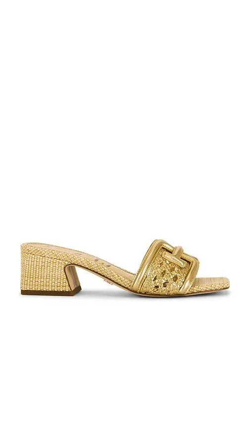 Sam Edelman Waylon Weave Sandal - Amber Gold