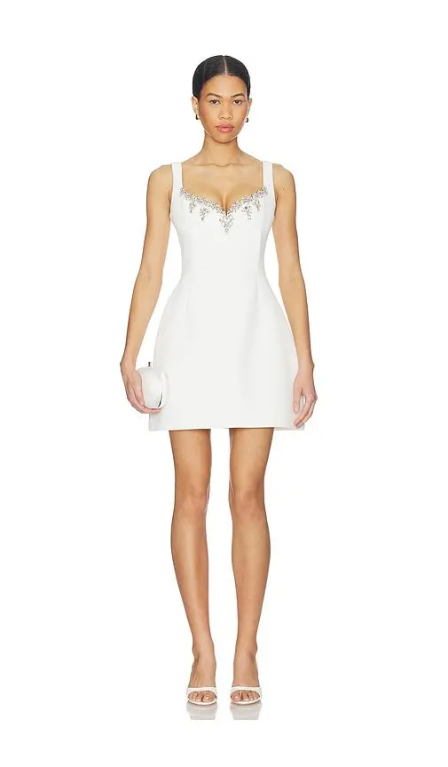 NADINE MERABI Blair Dress - White