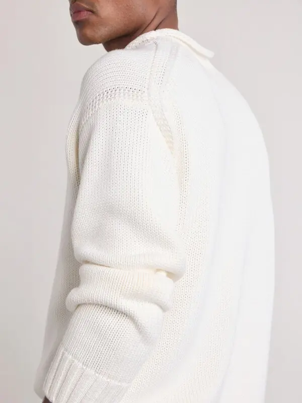 Ralph Lauren Purple Label Knitted Cotton Sweater