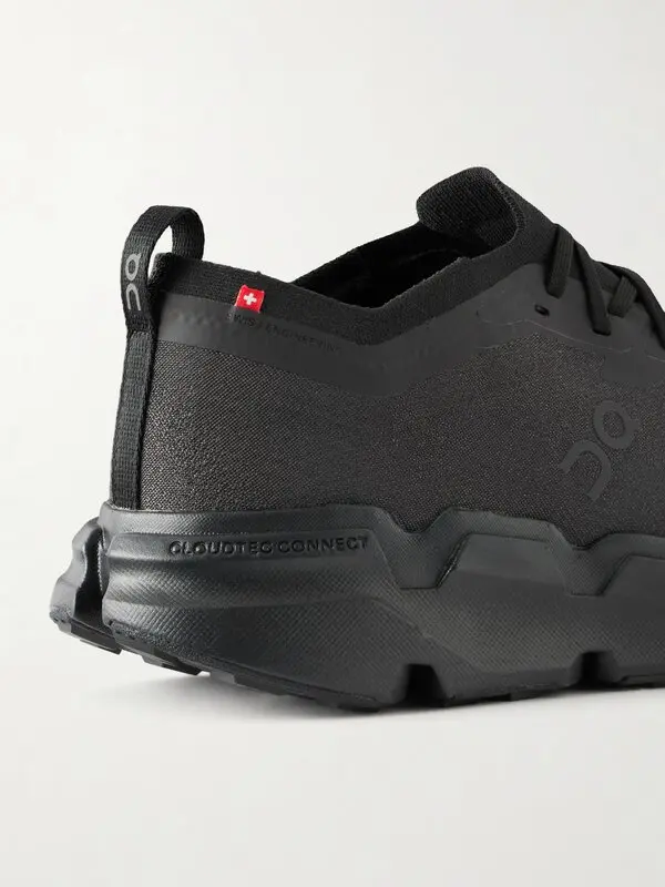 On Clousoma Stretch-knit Sneakers - Black