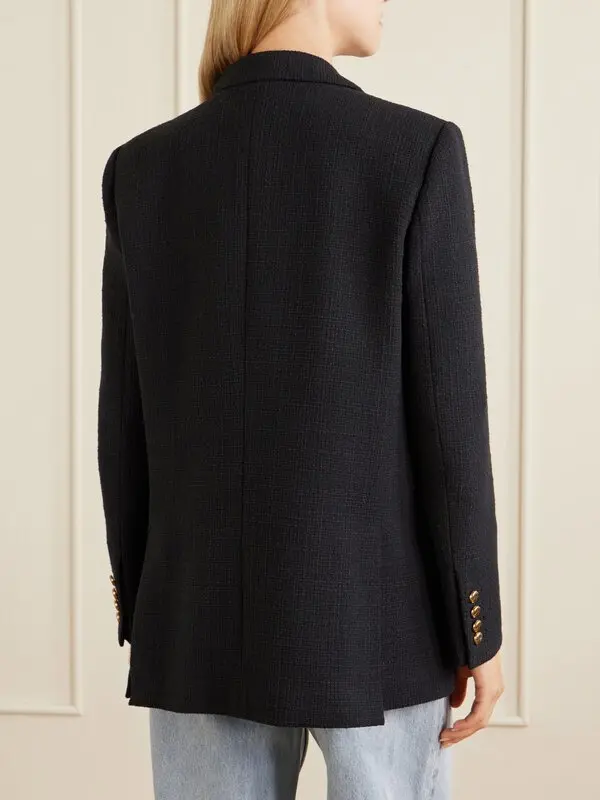 BLAZÉ MILANO Missy Everynight Cotton-blend Tweed Blazer