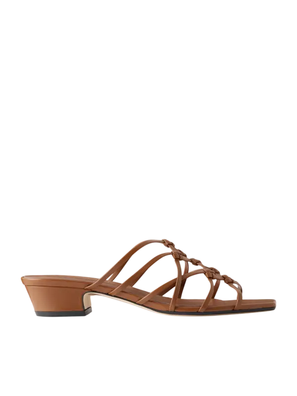 AeydĒ Tahla Woven Leather Sandals