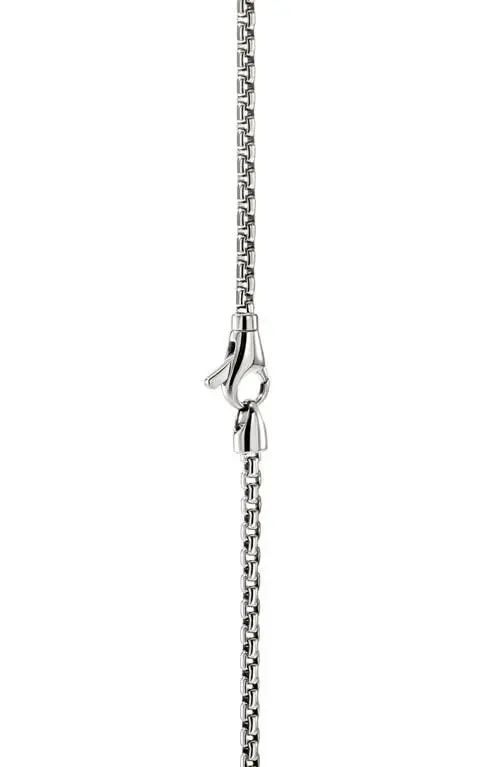 John Hardy Nailhead Cross Pendant Necklace - Silver