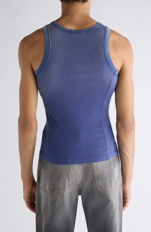 Acne Studios Eitch U Sunkissed Rib Tank Top - Navy
