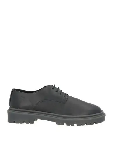 POLLINI Lace-up Shoes Size Calfskin - Black