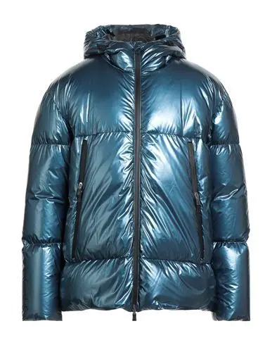 Herno Puffer Deep Teal Size Polyamide - Green