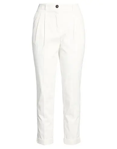Peserico Tapered Cotton-blend Easy Pants - White
