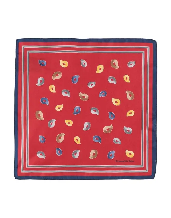 Zegna Scarf Silk - Red
