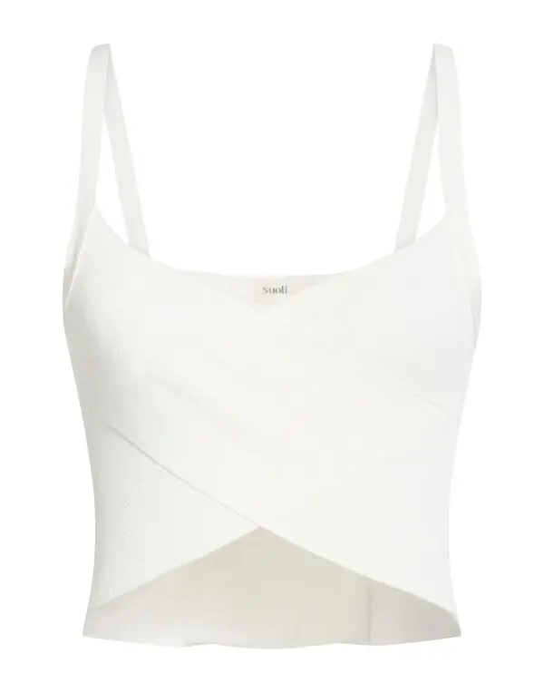 SUOLI Knitted Crop Top