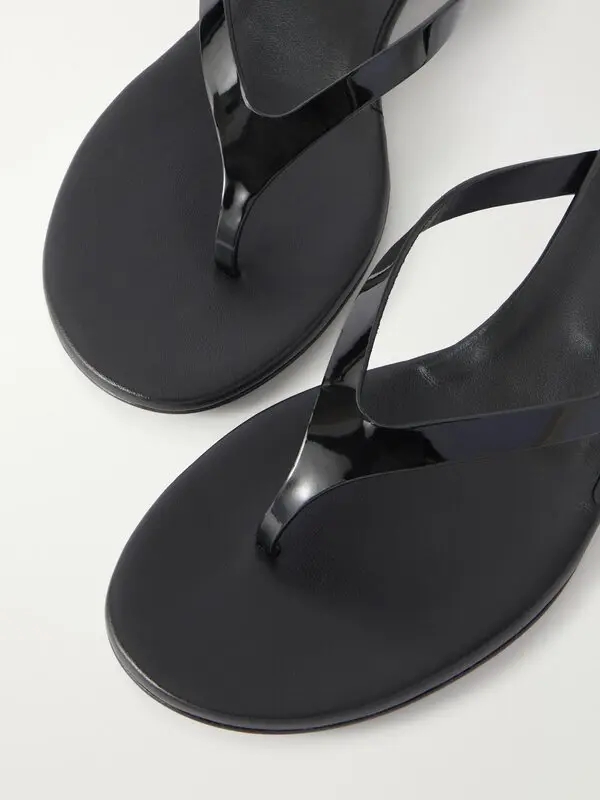 Christopher Esber Scala Leather Sandals - Black