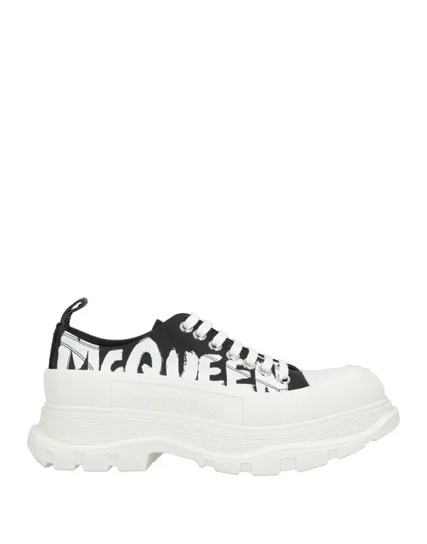 Alexander McQueen Sneakers In Textile Fibers - Black