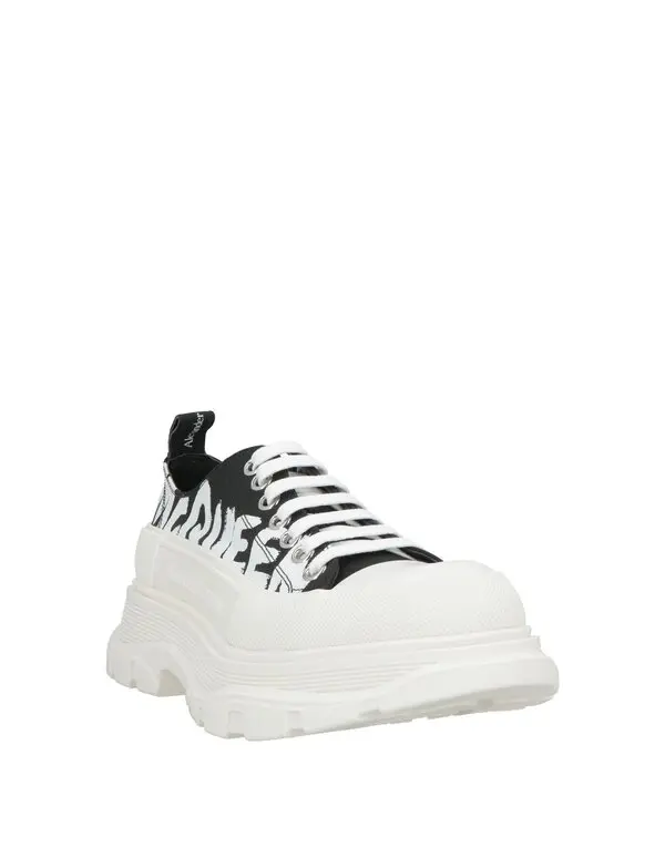 Alexander McQueen Sneakers In Textile Fibers - Black