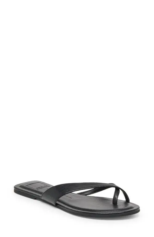 Dolce Vita Lenex Toe Loop Sandal - Black Stella