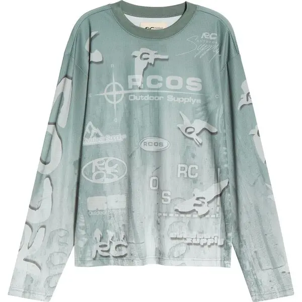 RC OUTDOOR SUPPLY Owens Long Sleeve T-shirt - Linchen Tree Bark