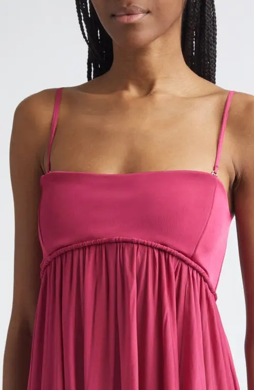 Zimmermann Luna Jersey Bandeau Gown - Fuchsia