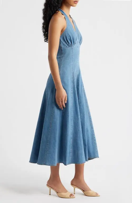 FREEMARKET Denim Halter Neck Dress
