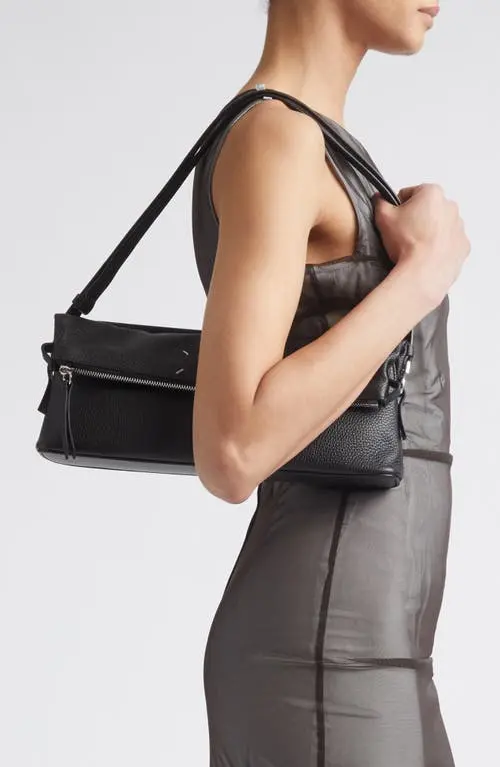 MAISON MARGIELA 5ac Leather Crossbody Bag