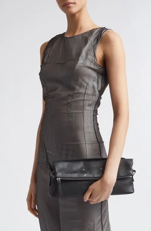 MAISON MARGIELA 5ac Leather Crossbody Bag