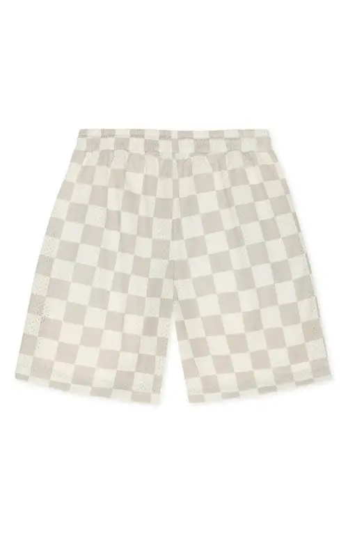 LES DEUX Shawn Mesh Shorts - Light Sand