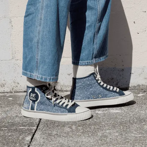 P.F. FLYERS Center Game Day 1937 High-top Sneakers - Navy