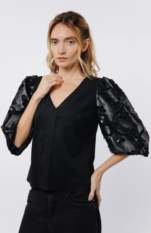CIEBON Hudson Puff-sleeve Shirt