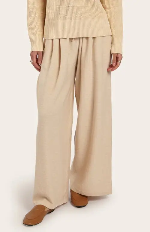 OYUN Wide Leg Pants - Crème