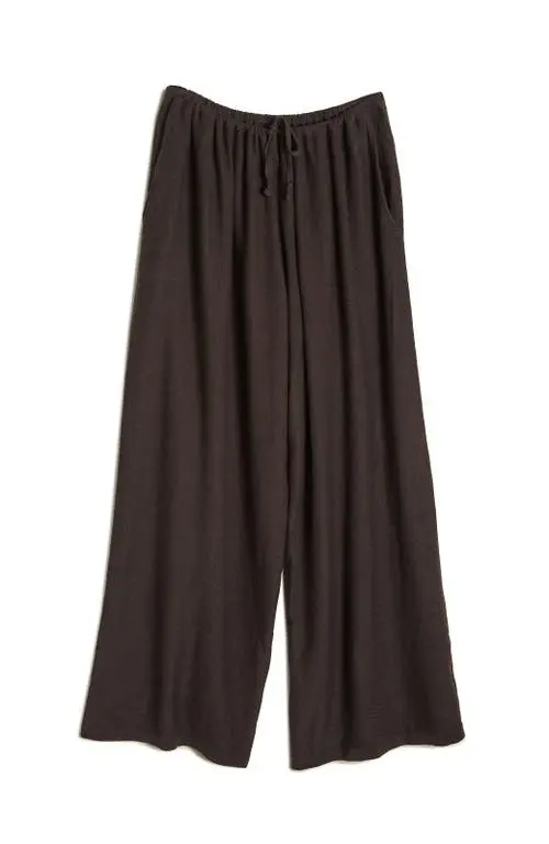OYUN Wide Leg Pants - Espresso
