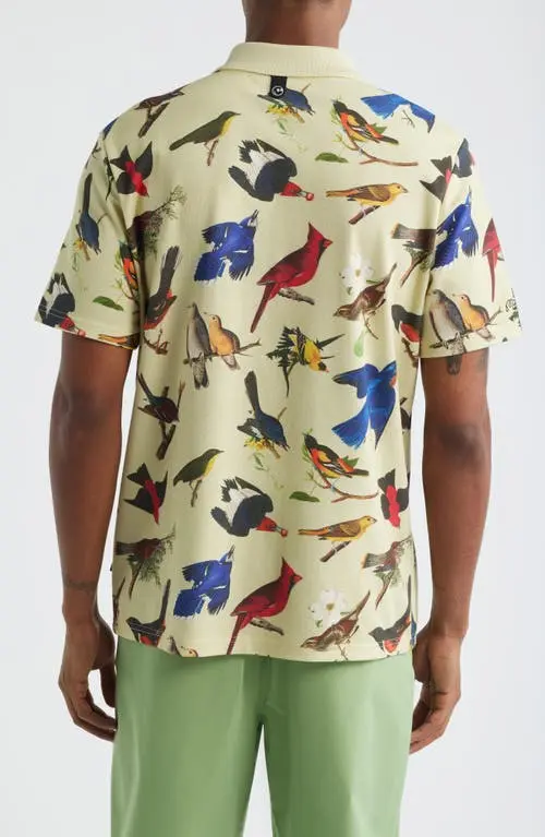 MALBON Birds Of Georgia Fairway Polo