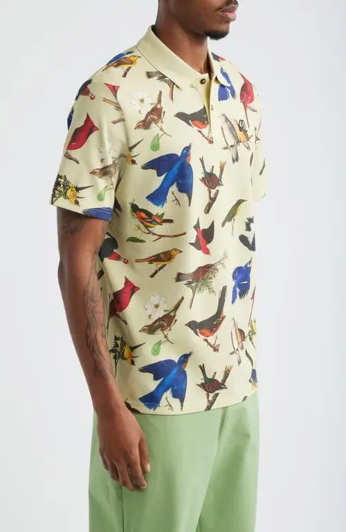 MALBON Birds Of Georgia Fairway Polo