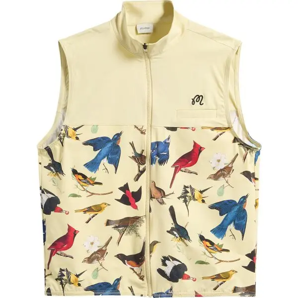 MALBON Birds Of Georgia Print Vest - Bird Print