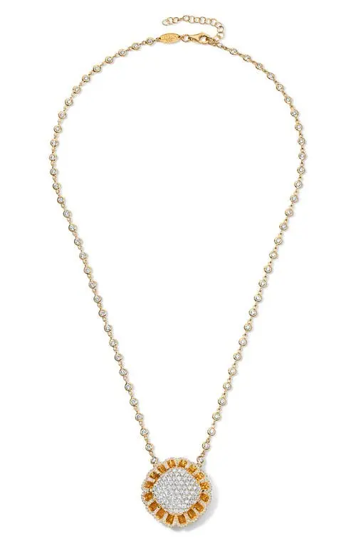 MINDI MOND Diamond Pendant Necklace - 18k Yellow Gold