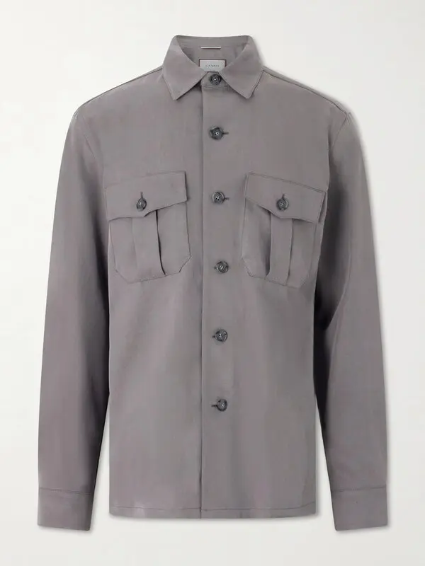 Canali Lyocell Overshirt