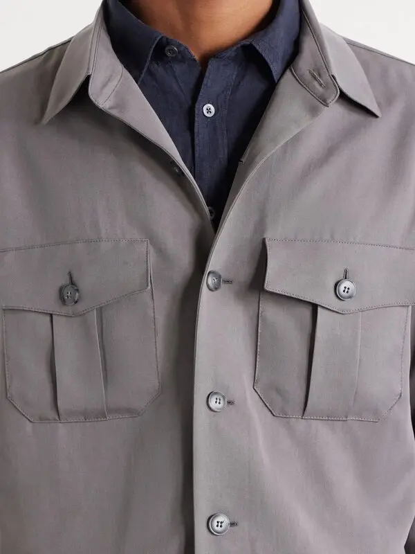 Canali Lyocell Overshirt