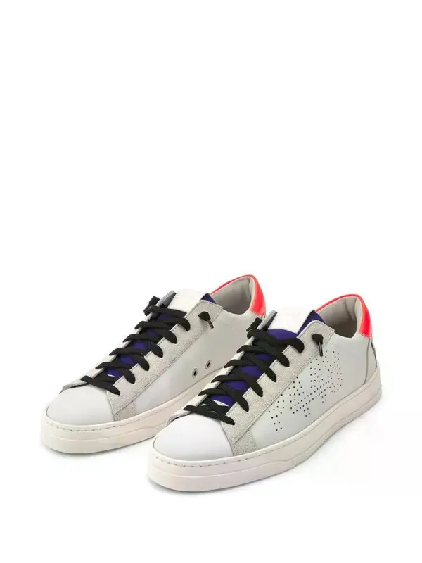 P448 Jack Perforated Logo Sneakers - Neutrals