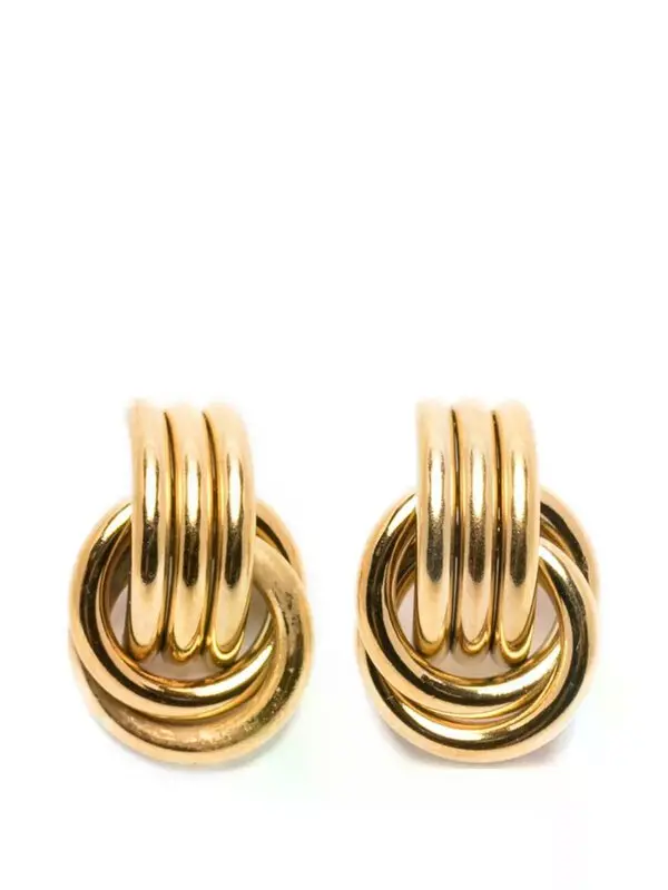 HEAVEN MAYHEM Knot Earrings - Gold