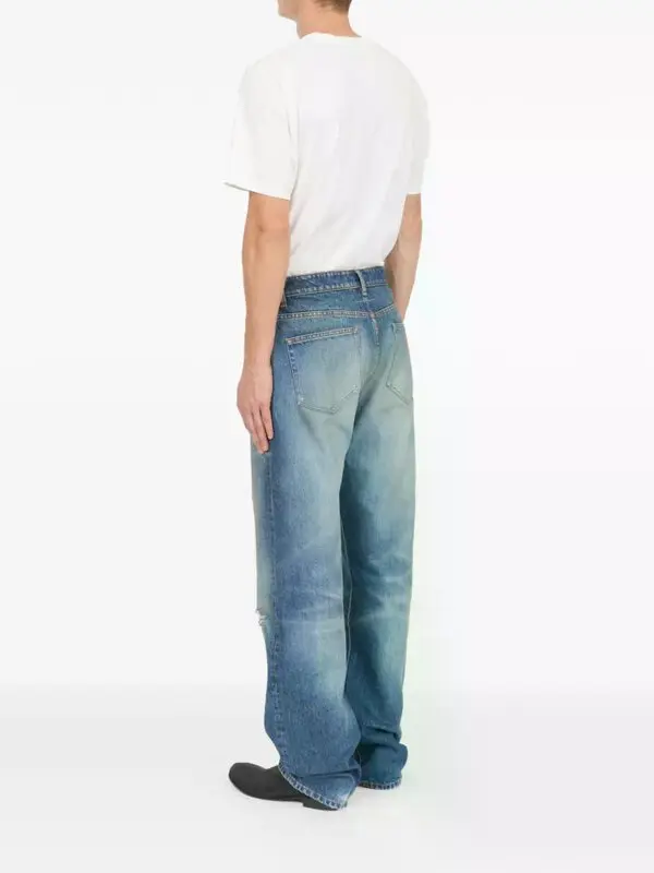 MAISON MARGIELA Distressed Trousers - Blue