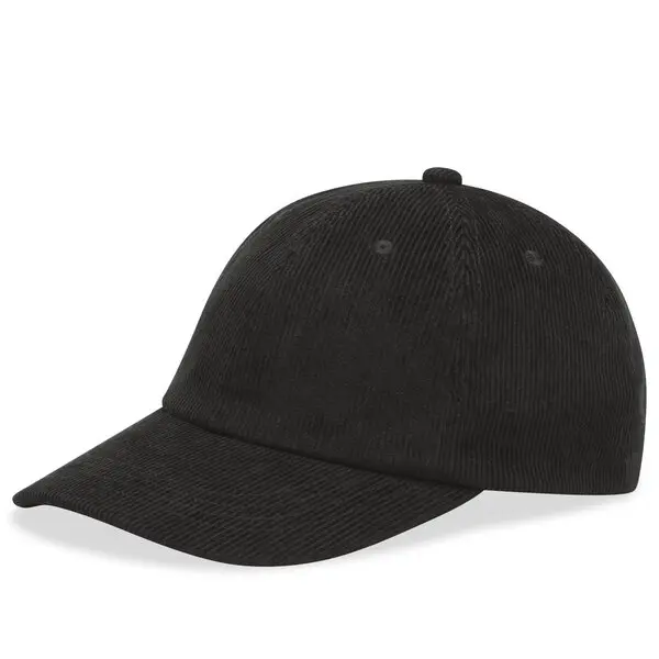 Folk Cotton Corduroy Cap - Black