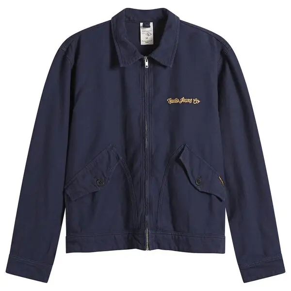 Nudie Jeans Blake Zip Jacket - Navy