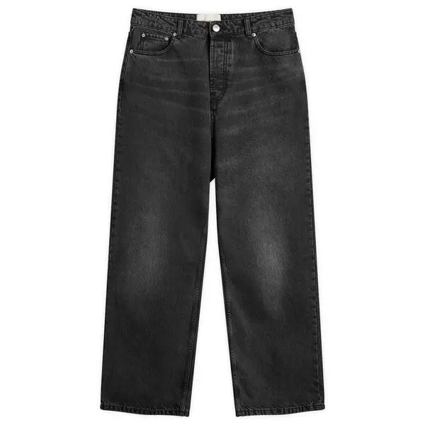 Ami Large Fit Jeans - Noir Used