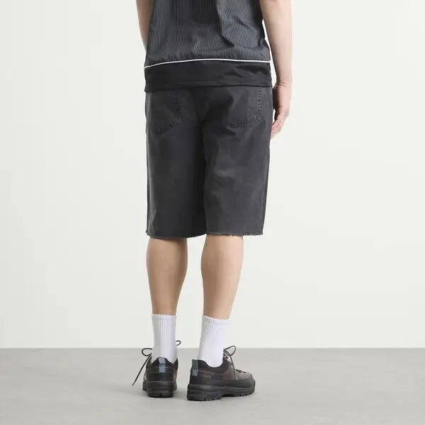 UMBRO Washed Drill Short - Black