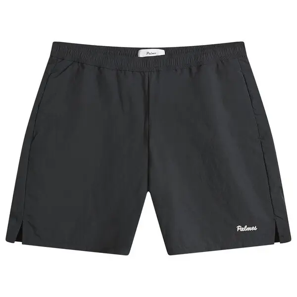 PALMES Stitch Tennis Shorts - Black