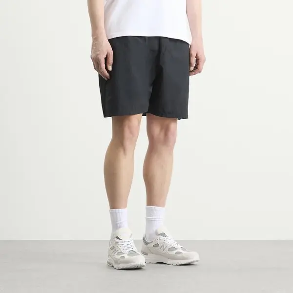 PALMES Stitch Tennis Shorts - Black