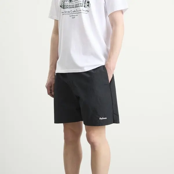 PALMES Stitch Tennis Shorts - Black