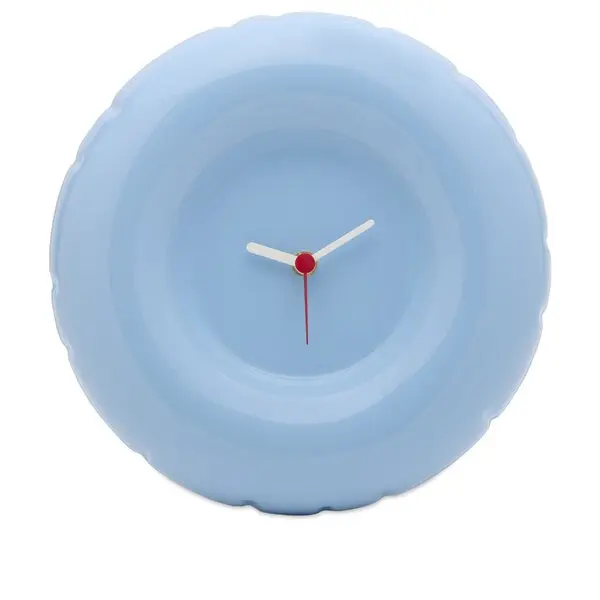 HOME STUDYO Holly Clock - Sky Blue