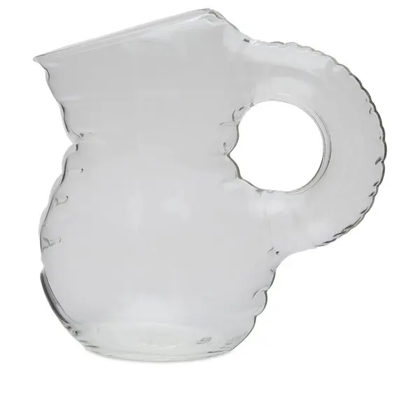 HOME STUDYO Emily Jug Glass - Clear