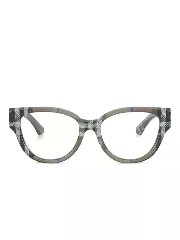 Burberry Cat-eye Frame Eyeglasses - Grey