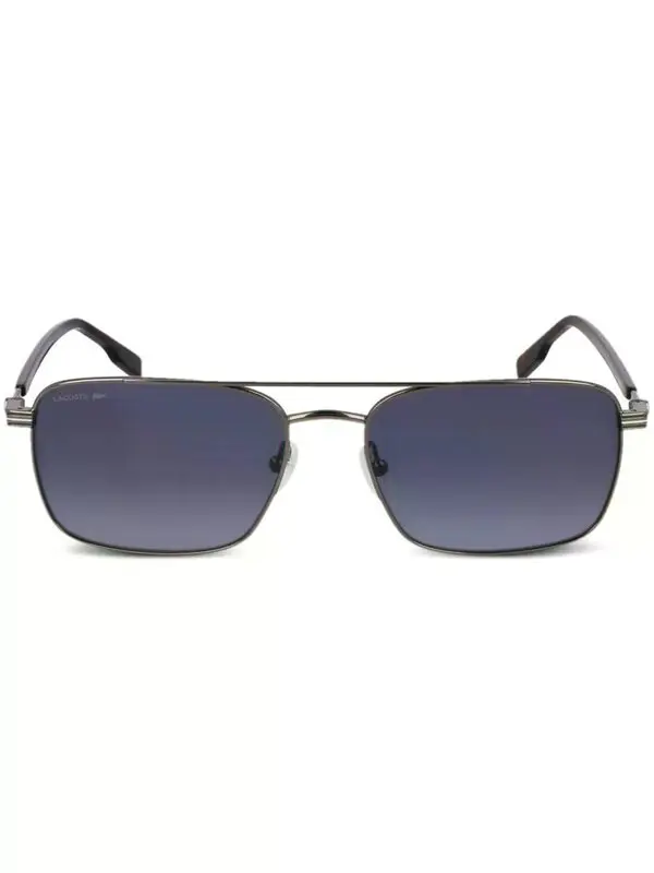 Lacoste Rectangle-frame Sunglasses - Grey