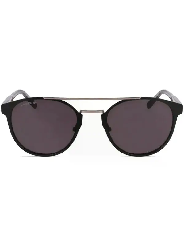 Lacoste Logo-lettering Sunglasses - Black