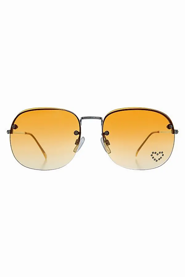 SUNGLASS MUSEUM Vintage Trixie Sunglasses - Orange