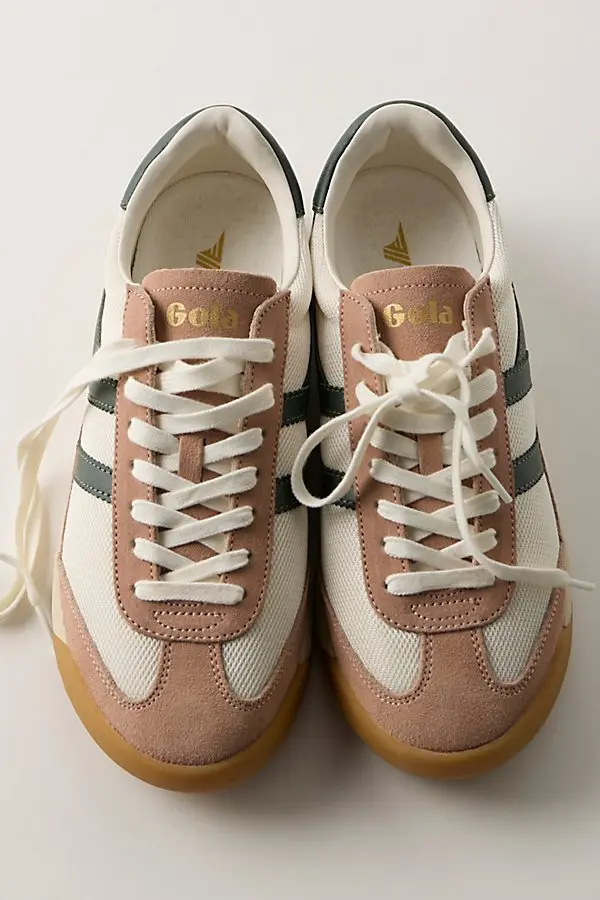 Gola Tornado '88 Mesh Sneakers - Off White/cameo/dark Khaki